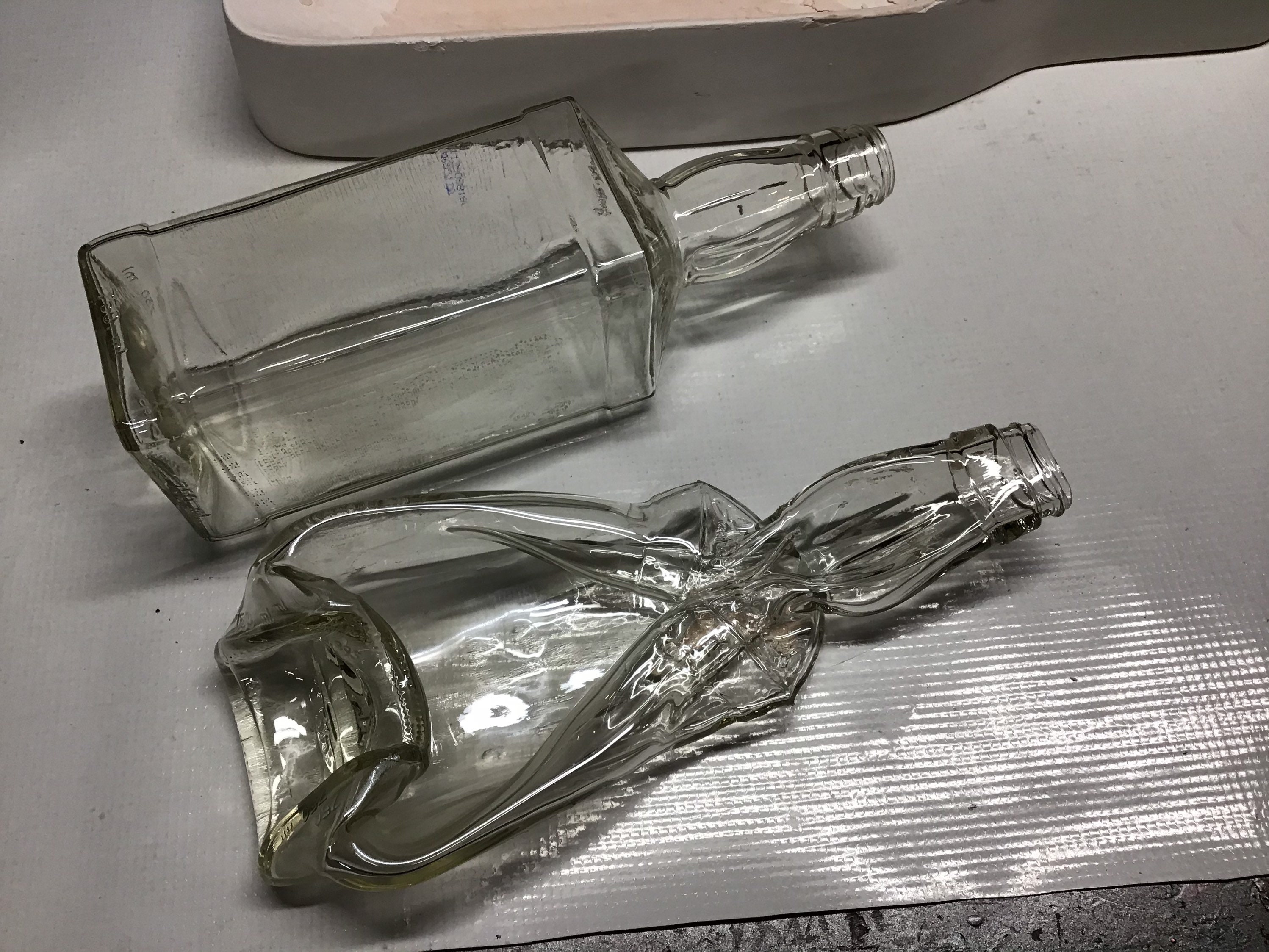 Weird Slumped Bottle - Etsy