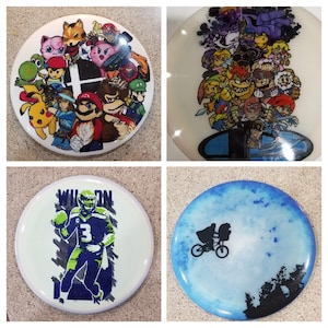 Custom Dyed Disc Golf Disc - Contact Us for Custom Work. - Etsy