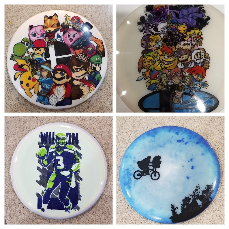 Custom Dyed Disc Golf Disc Contact Us for Custom Work. - Etsy