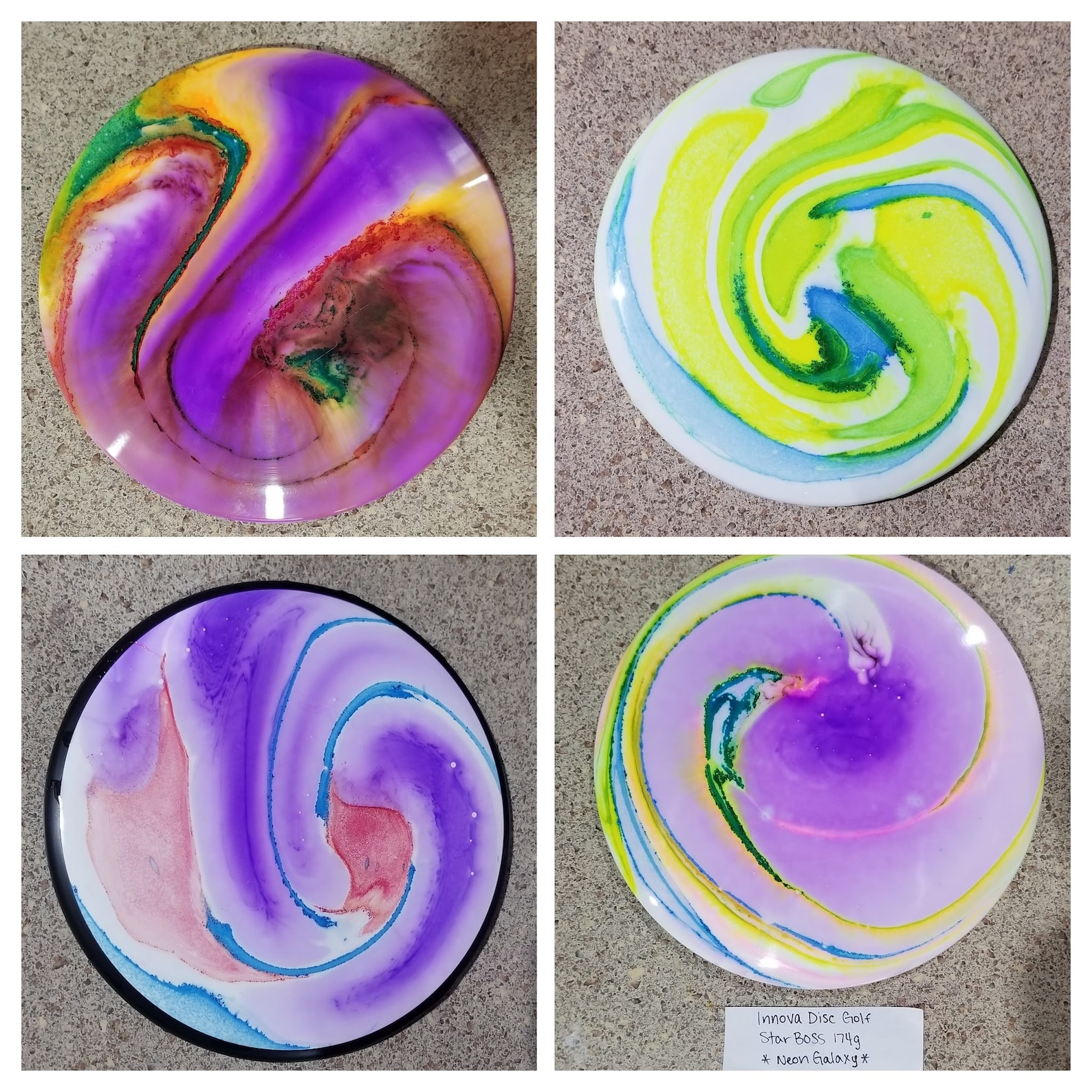 Custom Dyed Disc Golf Disc - Contact Us for Custom Work. - Etsy