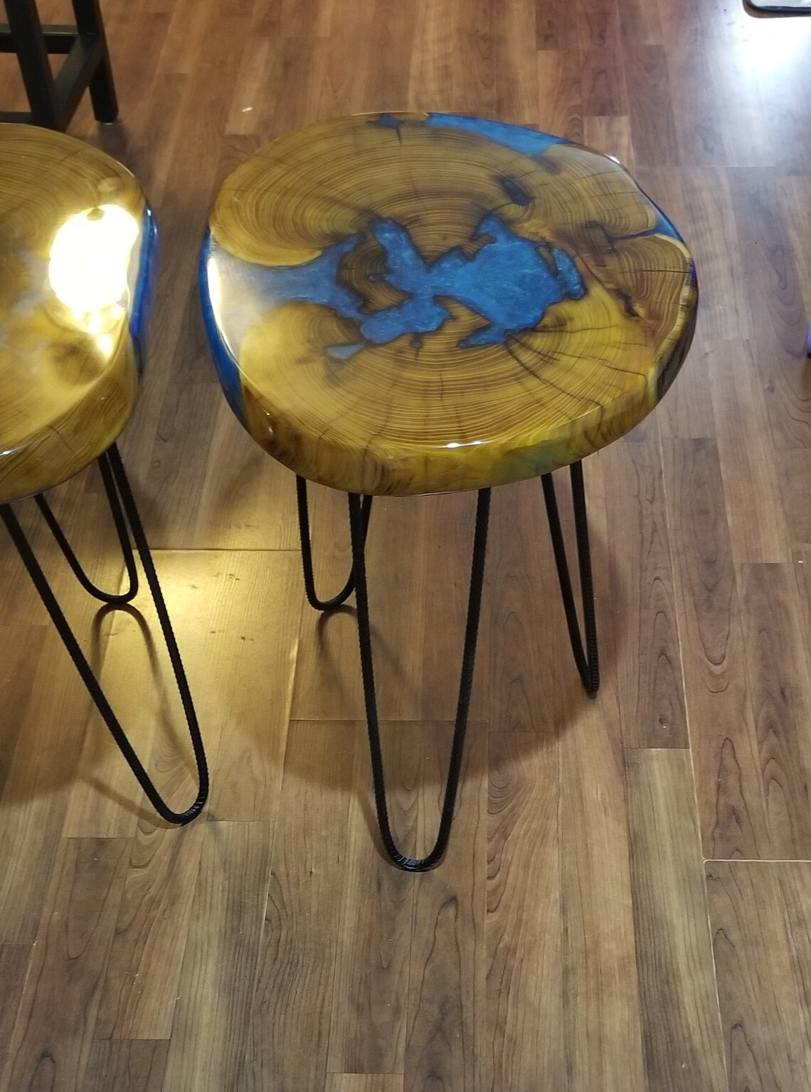 Made to Order Osage Orange Side Table. This Can Be Made to Order in Custom Colors, Woods or ...