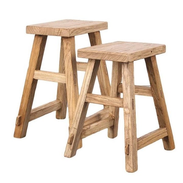 Wood Foot Stool - Etsy