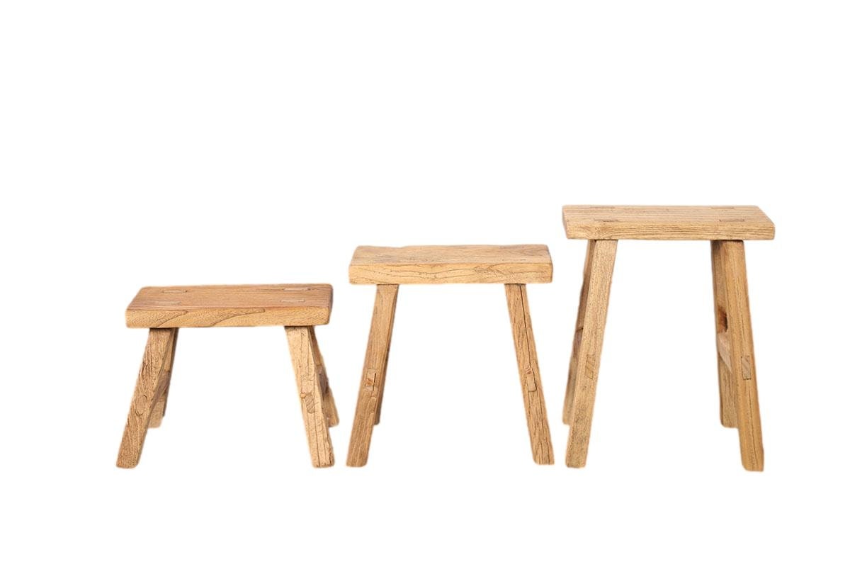 Miniature Rustic Stool 3 Sizes Rustic Old Barn Farmhouse | Etsy UK