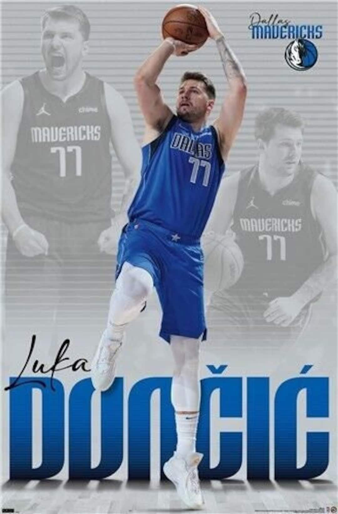 Dallas Mavericks Luca Doncic(22"x34") Poster - Etsy