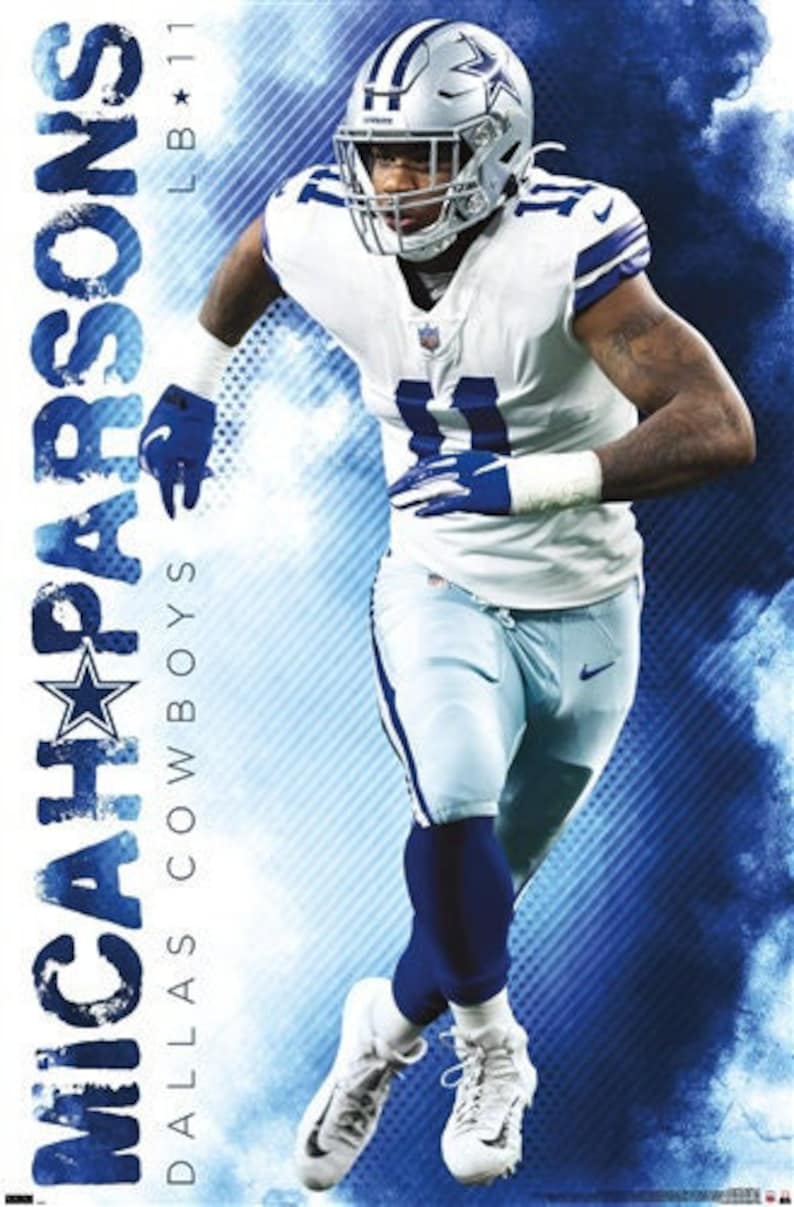 NFL Dallas Cowboys Micah Parsons Poster - Etsy