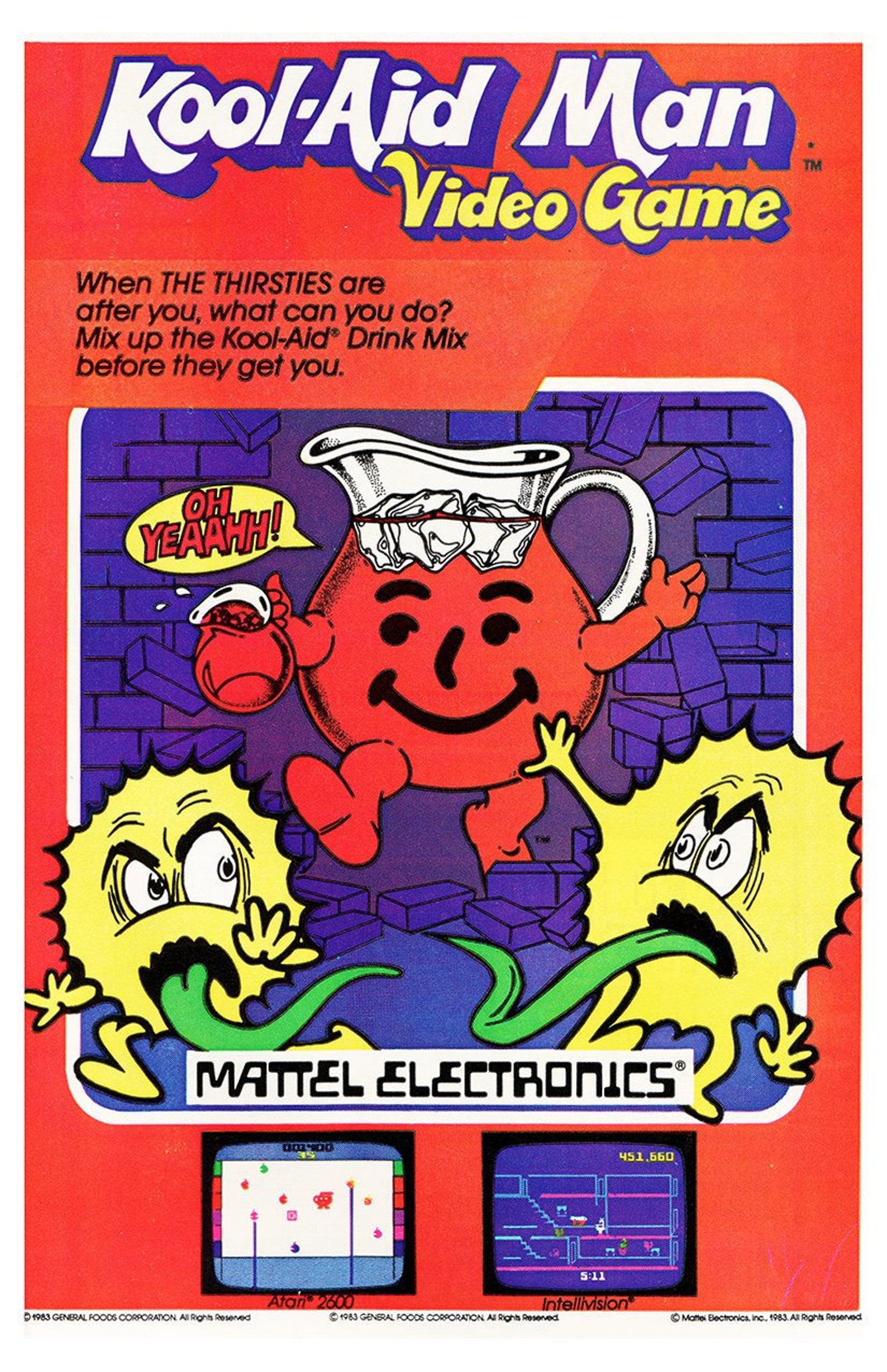 Kool Aid Man Video Game - Etsy
