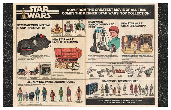 Star Wars Advertisement - Etsy