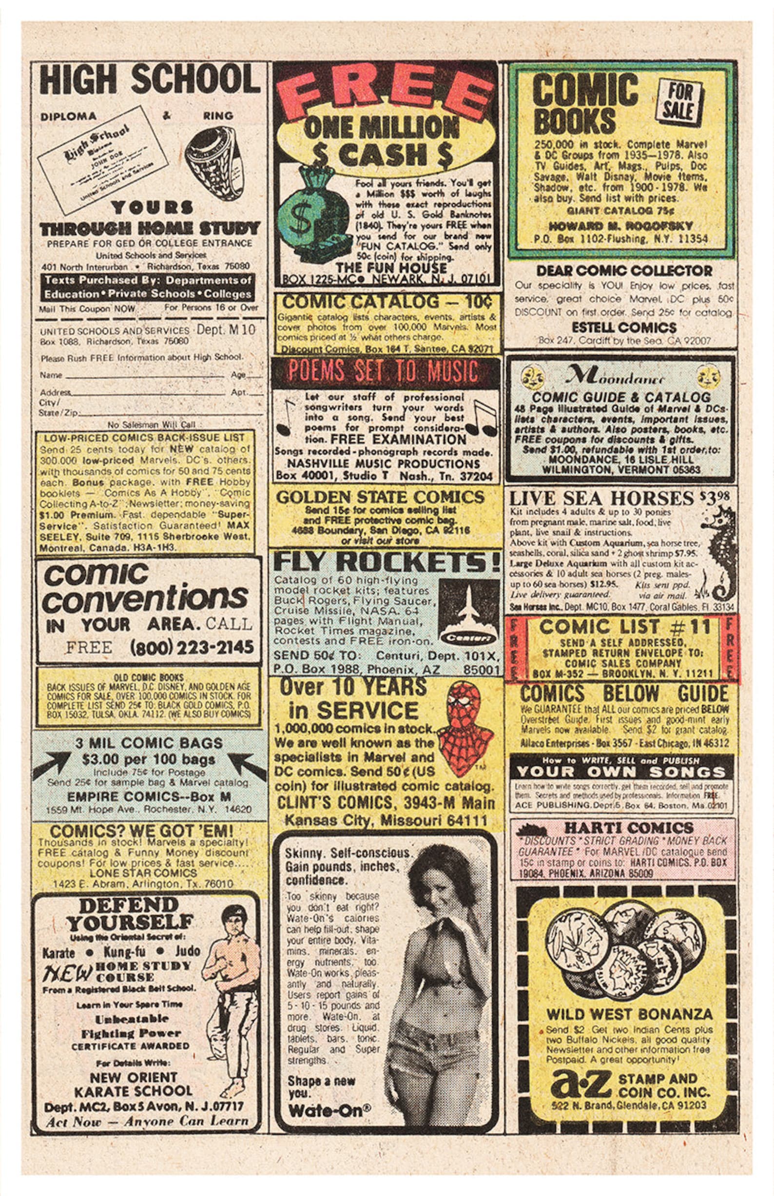 Comic Ads - Etsy