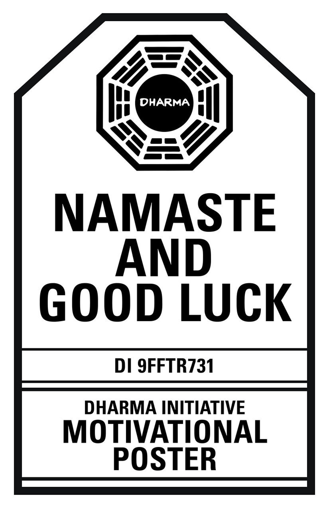 Dharma Motivational Poster - Etsy