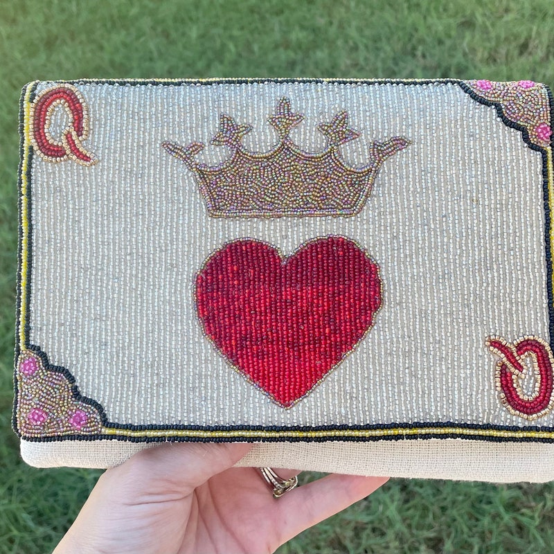 Custom Beaded Clutch - Etsy