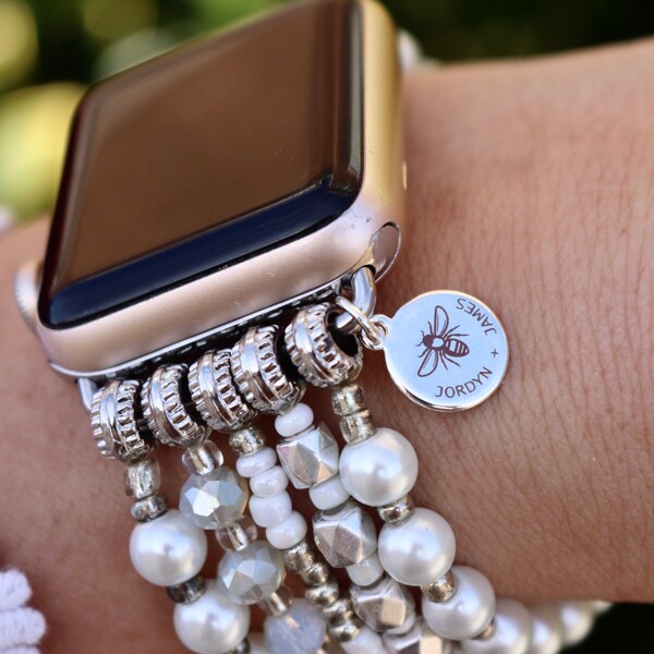 Beaded Watch Band - Etsy