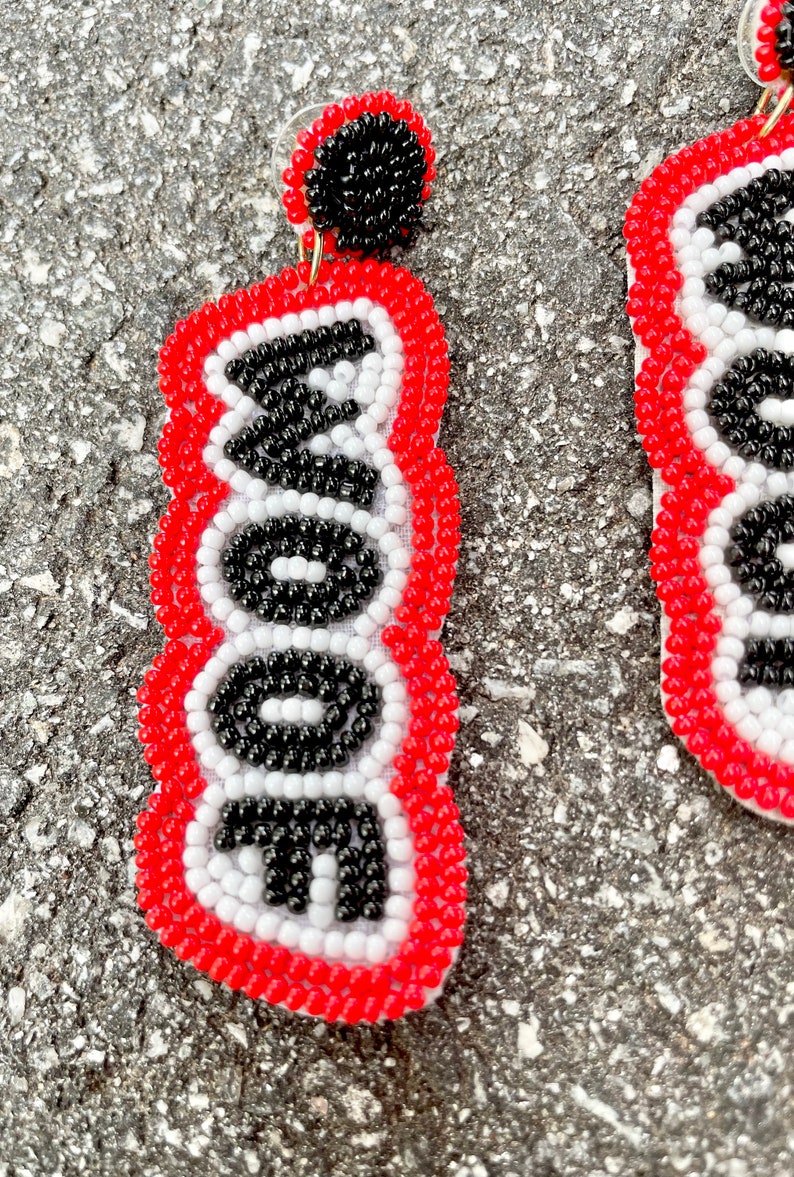 Georgia Sic Em WOOF Earrings / GA Bulldogs / Game Day Jewelry / Team ...