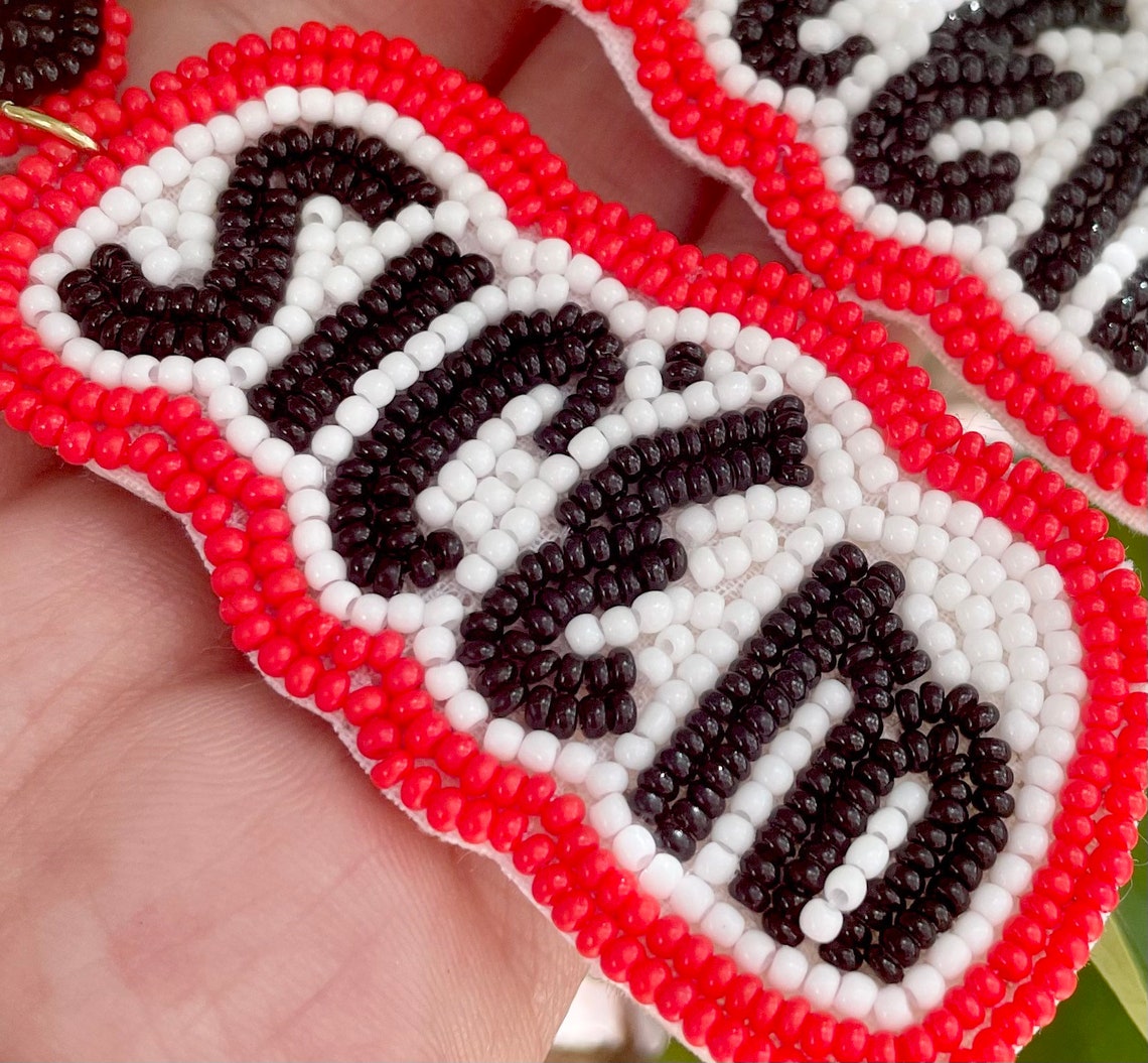Georgia Sic Em WOOF Earrings / GA Bulldogs / Game Day Jewelry / Team ...
