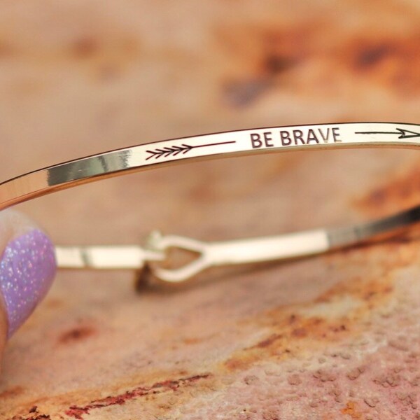 Be Brave Bracelet - Etsy