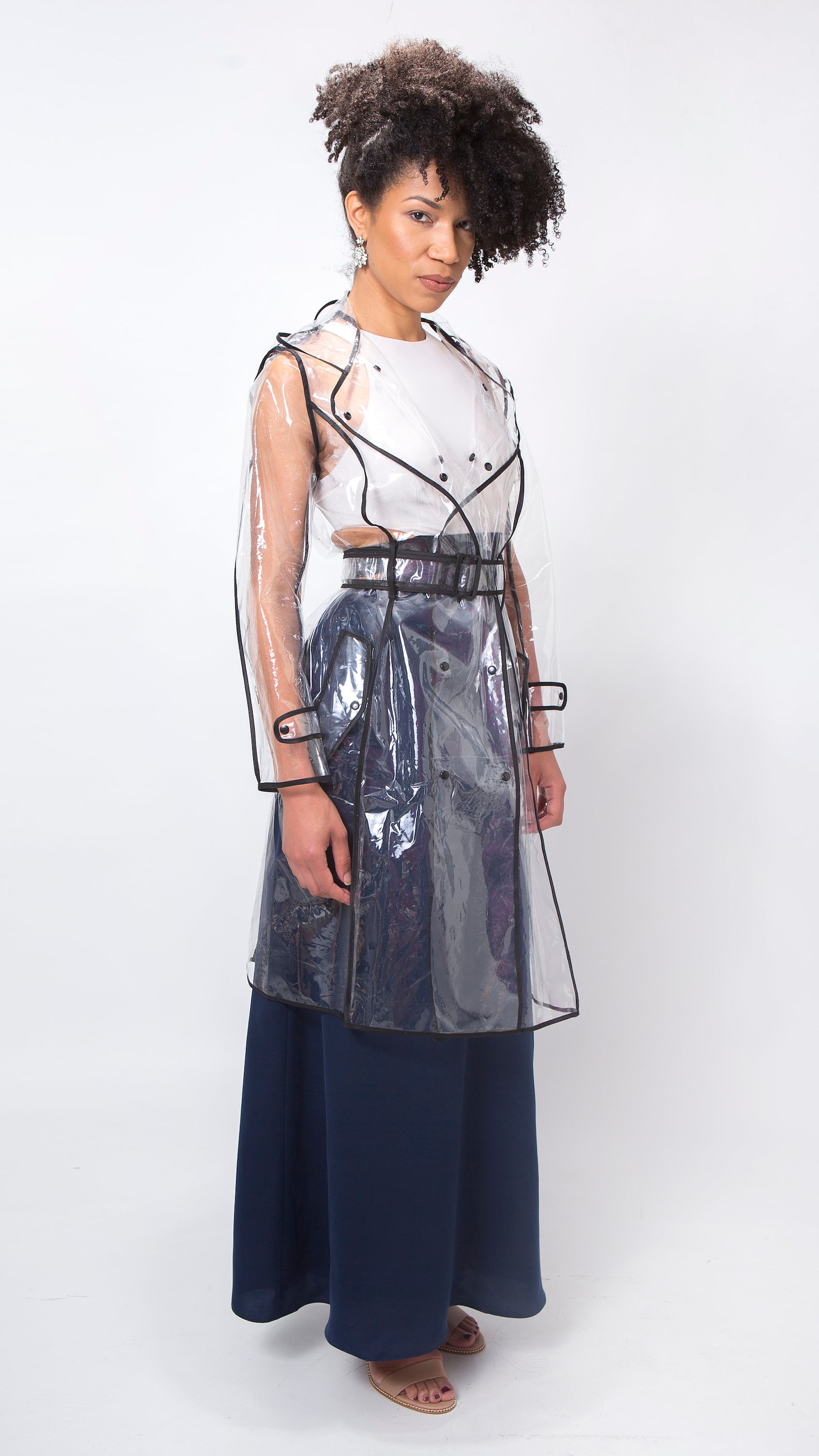 Transparent Raincoat, Pvc Raincoat, Clear Raincoat, Rain Jacket, Hooded Raincoat, Waterproof ...