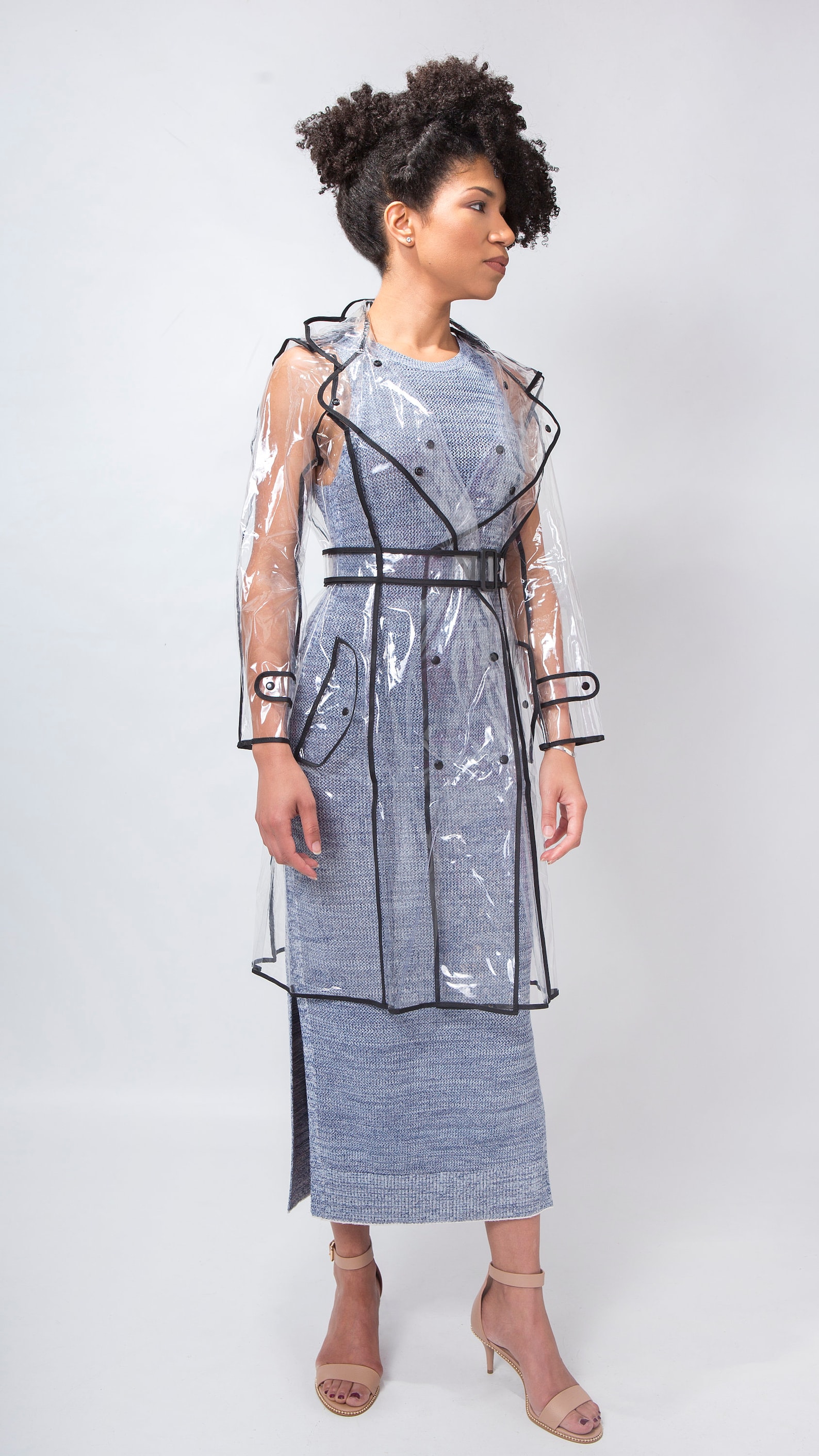 Transparent Raincoat, Pvc Raincoat, Clear Raincoat, Rain Jacket, Hooded ...