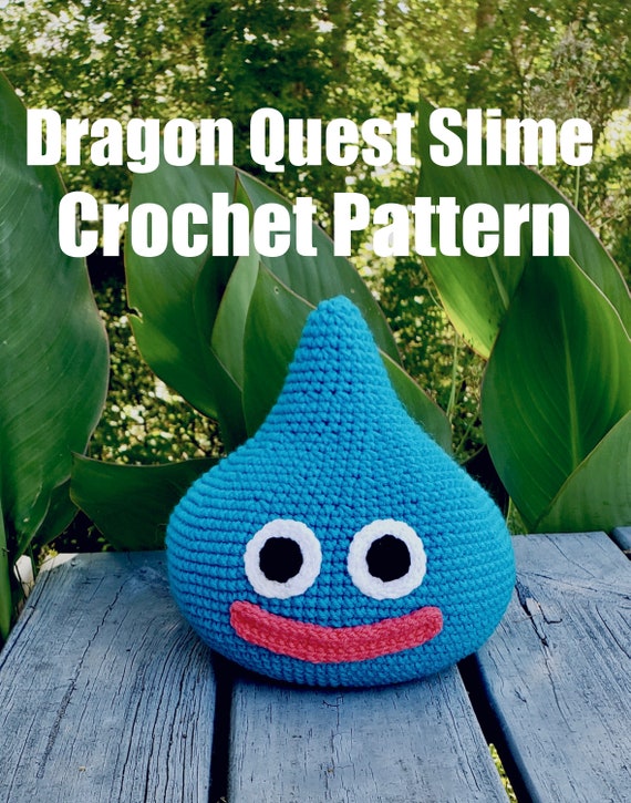 Dragon Quest Slime Beginner Amigurumi Crochet Pattern - Etsy