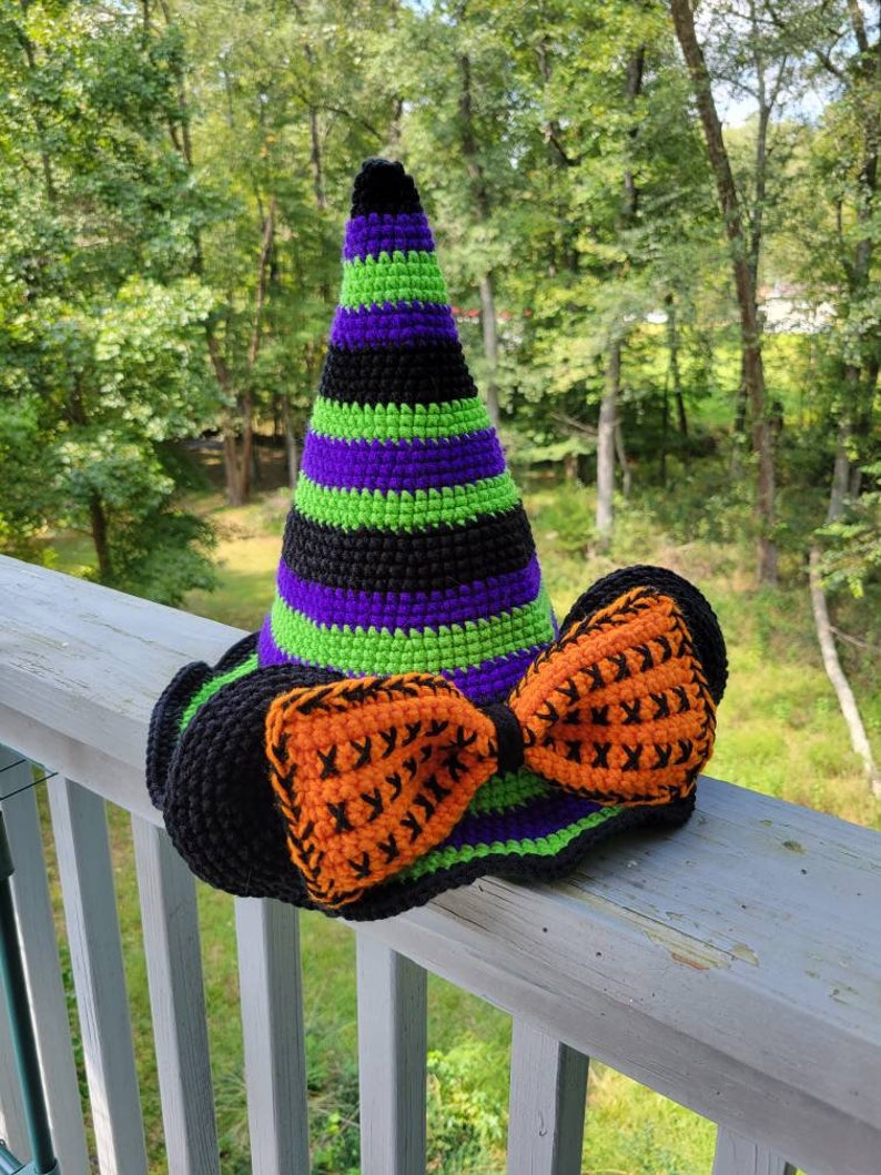 Mouse Witch Hat Crochet Pattern - Etsy