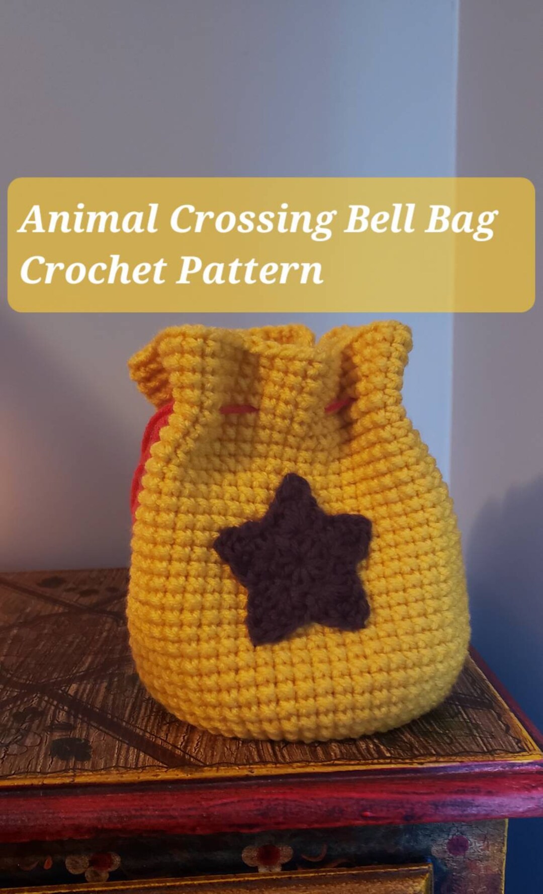 Animal Crossing Bell Bag Beginner Crochet Pattern - Etsy