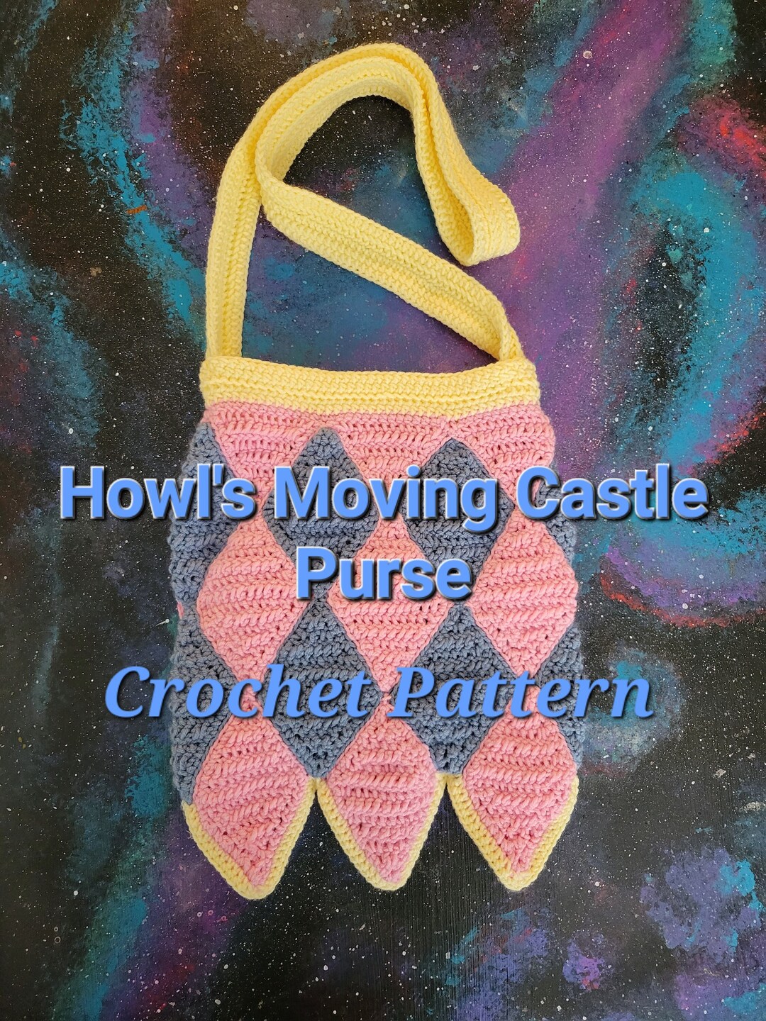 Studio Ghibli Howls Moving Castle Purse Crochet Pattern - Etsy