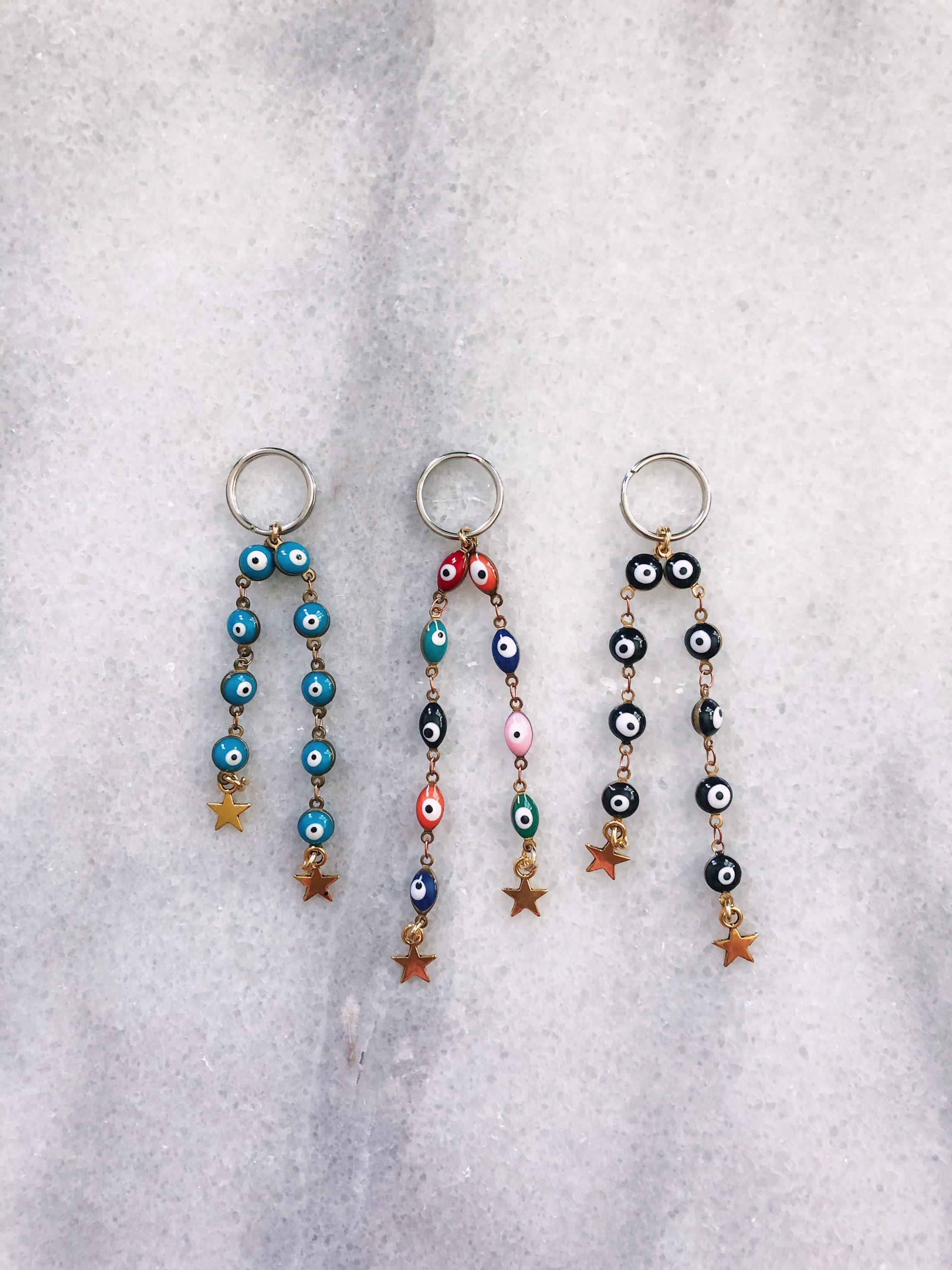 Evil Eye Keychains | Etsy