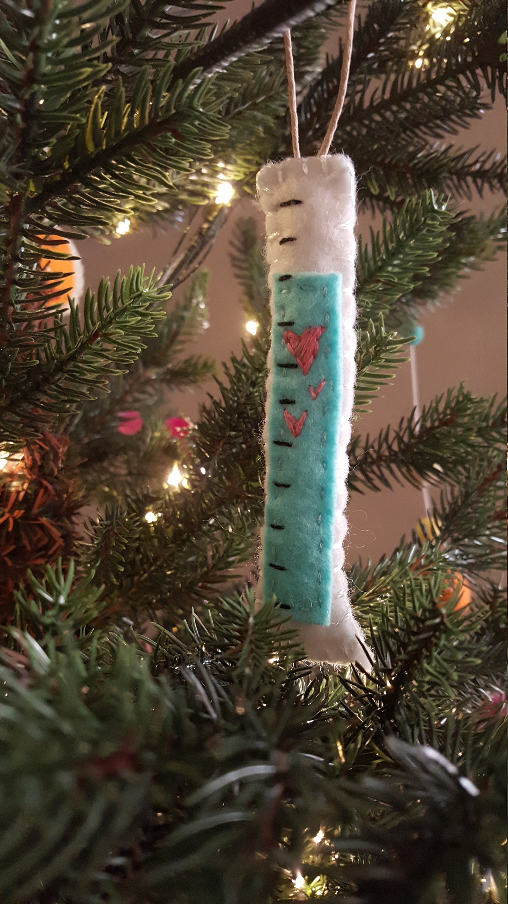 Felt PDF Pattern, Science Christmas Tree Ornaments--oh, Chemis-tree! - Etsy