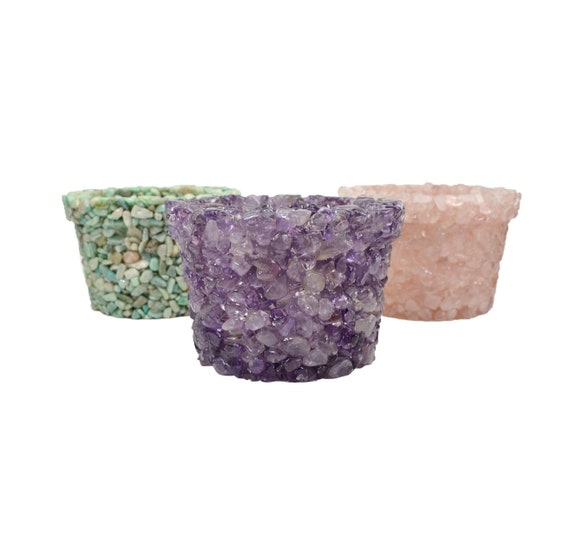 Large Tumbled Stone Pot Natural Polished Stone Pot - Etsy