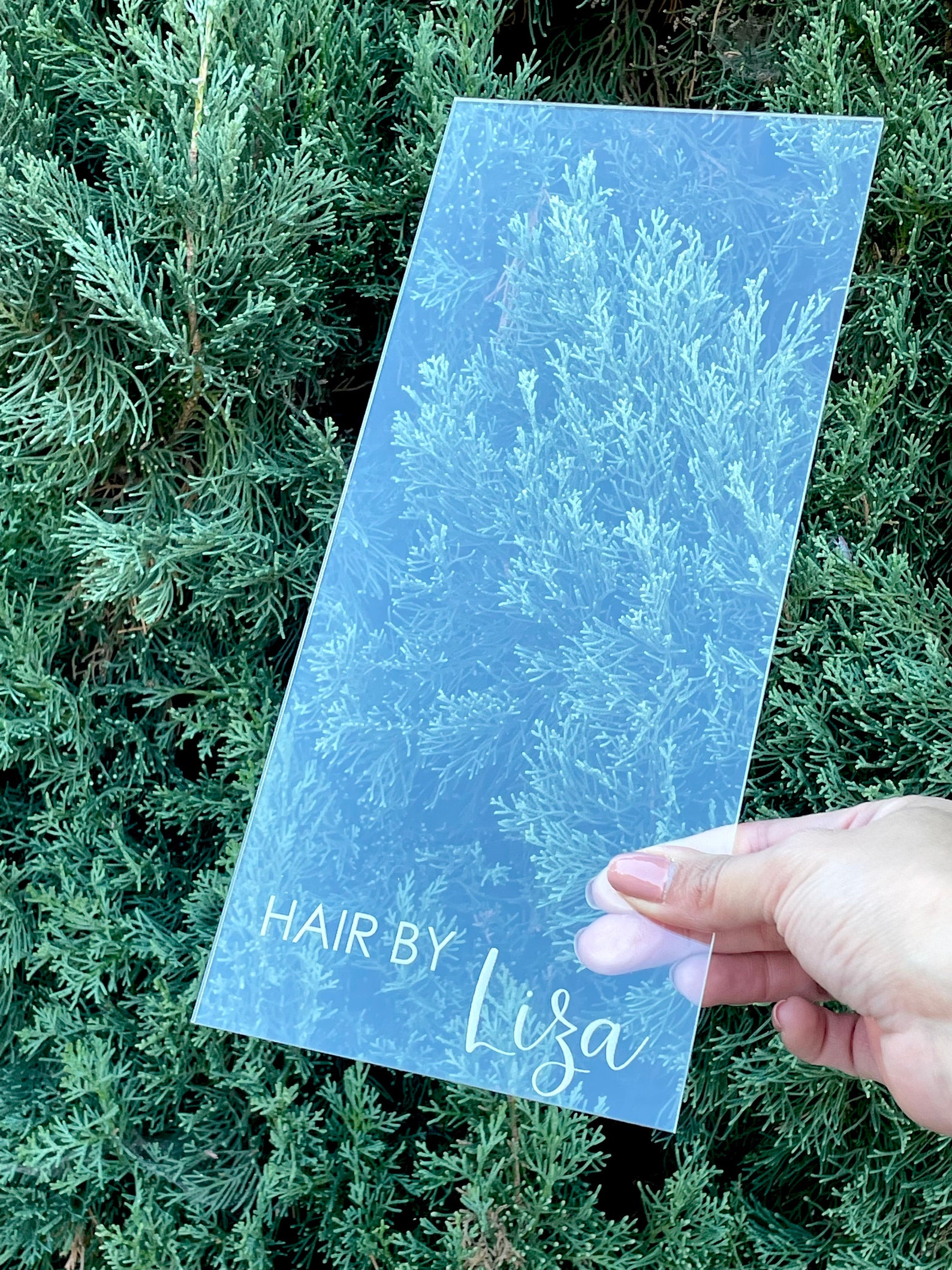Personalized Acrylic Foil Board Balayage Board Custom - Etsy