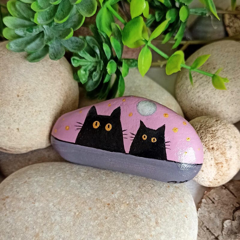 Painted Stones - Etsy