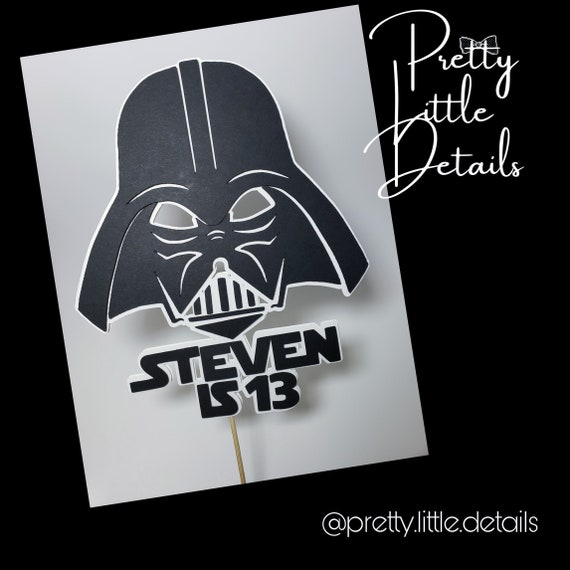 Darth Vader Cake Topper Star Wars | Etsy