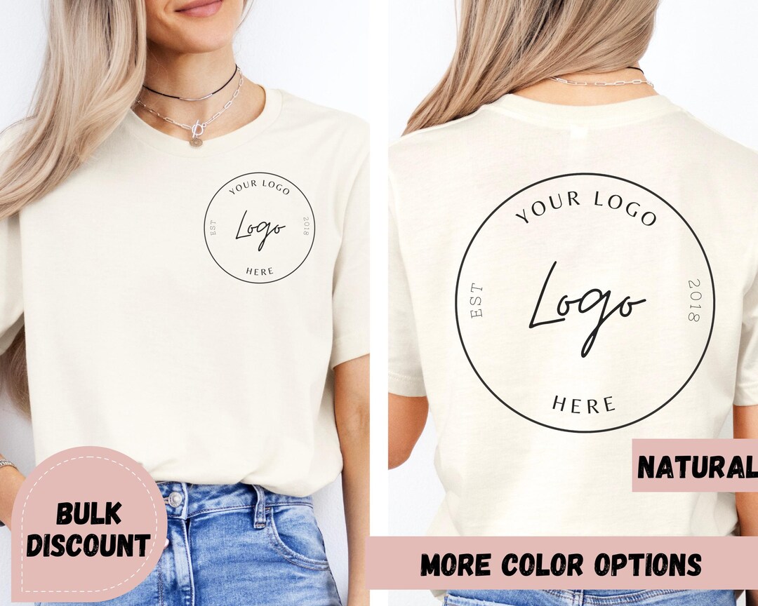 Custom Logo T-shirts, Company Tees, Personalized Logo Apparel, Business ...
