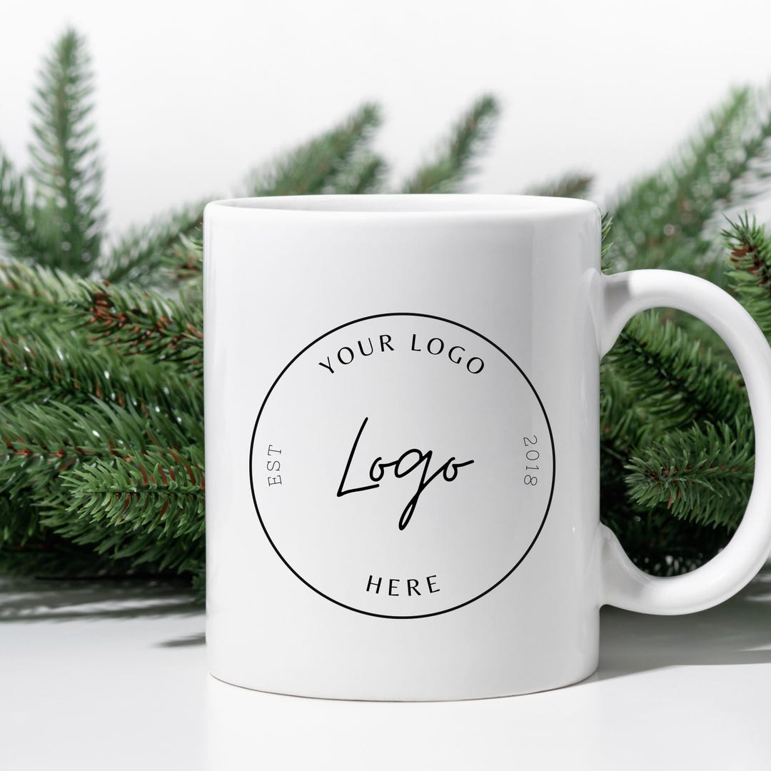 Custom Logo Mugs for Business - Bulk Orders, Personalized Company Logo ...