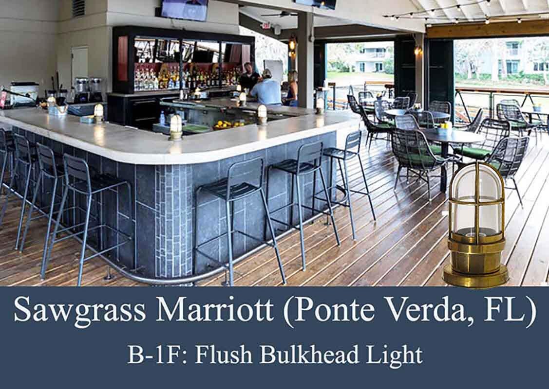 Nautical Bulkhead Flush Mount Light (indoor / Outdoor / 10+ Finishes ...