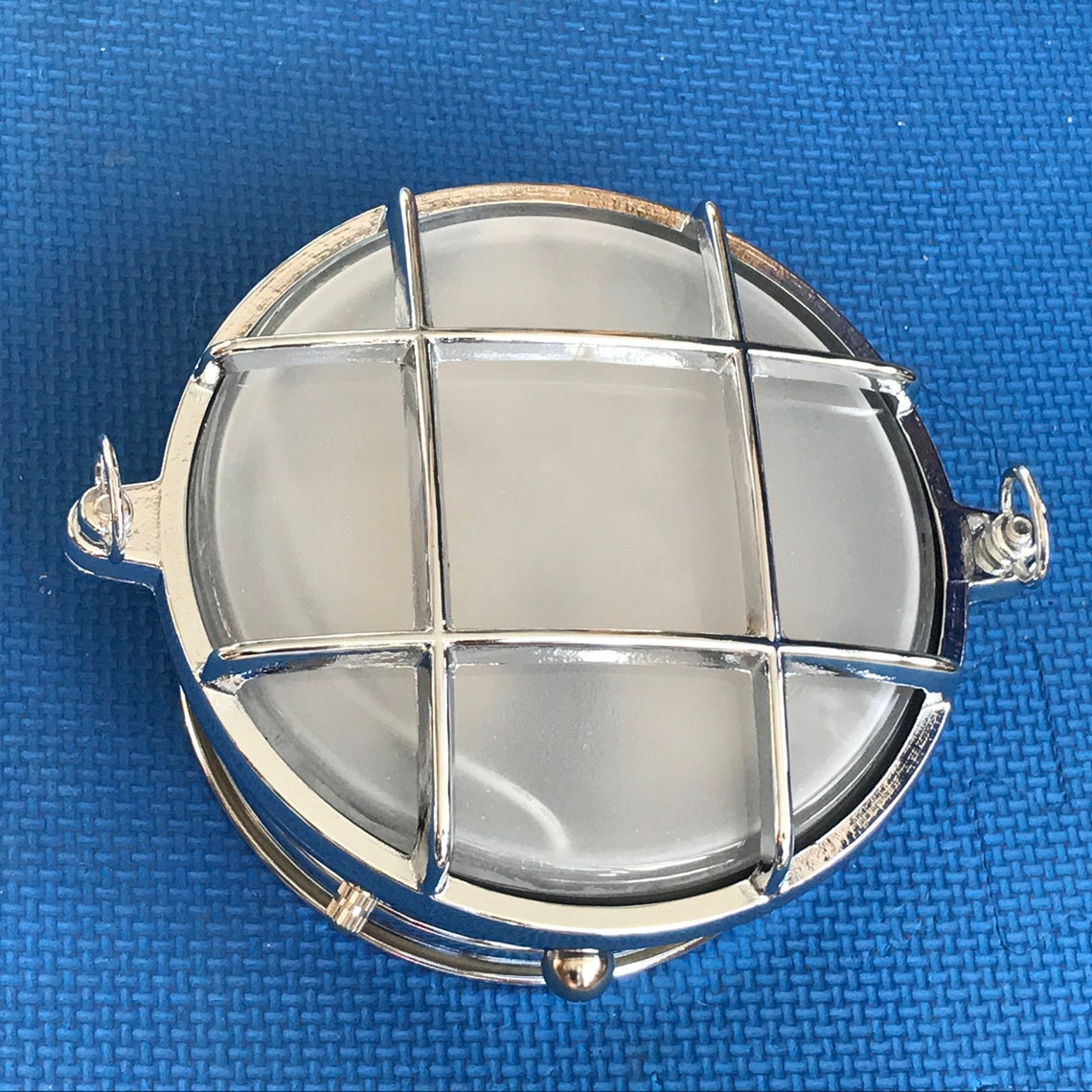 Nautical Bulkhead Cage Light (UL Listed / Indoor / Outdoor / US J-box ...