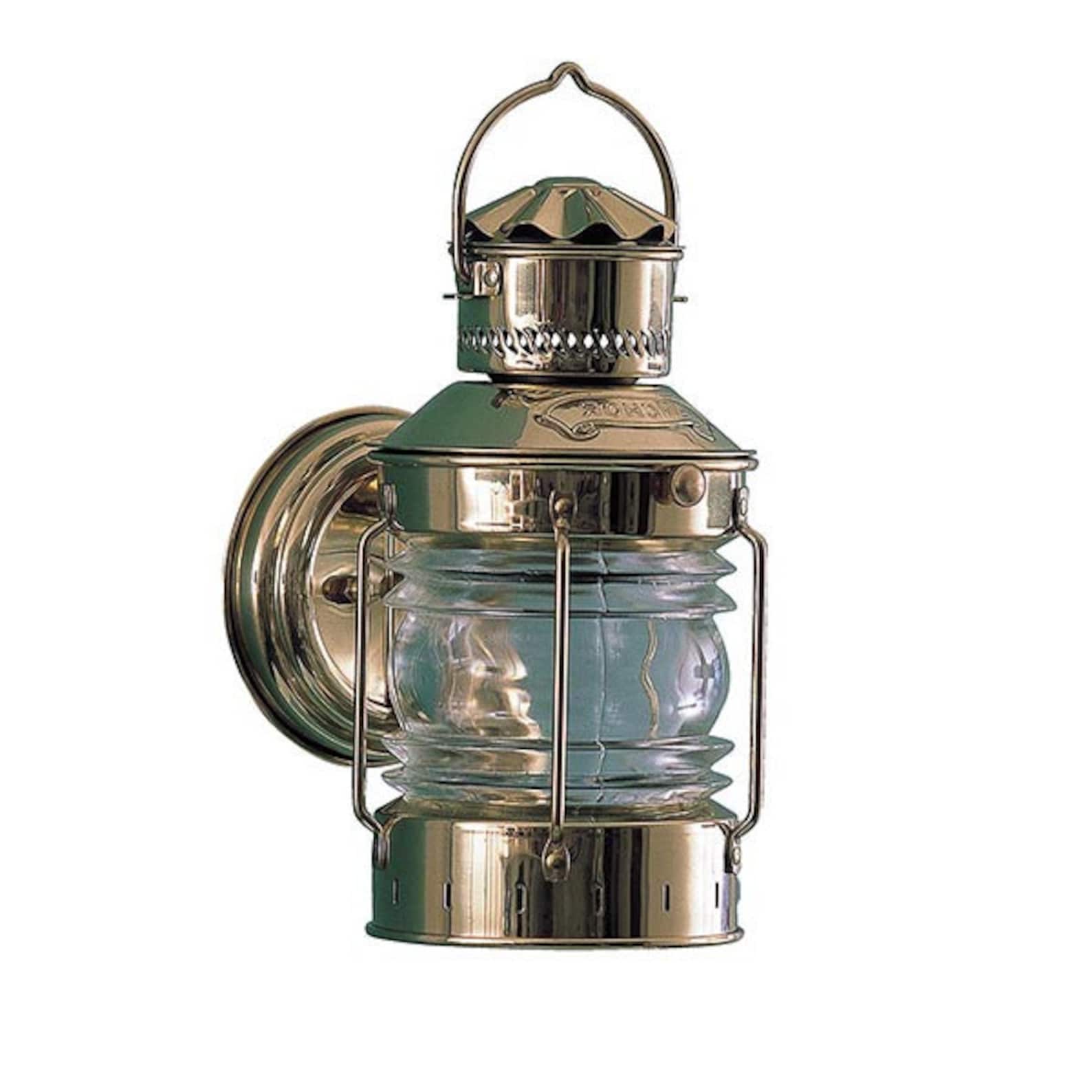 Solid Brass Bracket Anchor Light (indoor / Outdoor Use) - Etsy