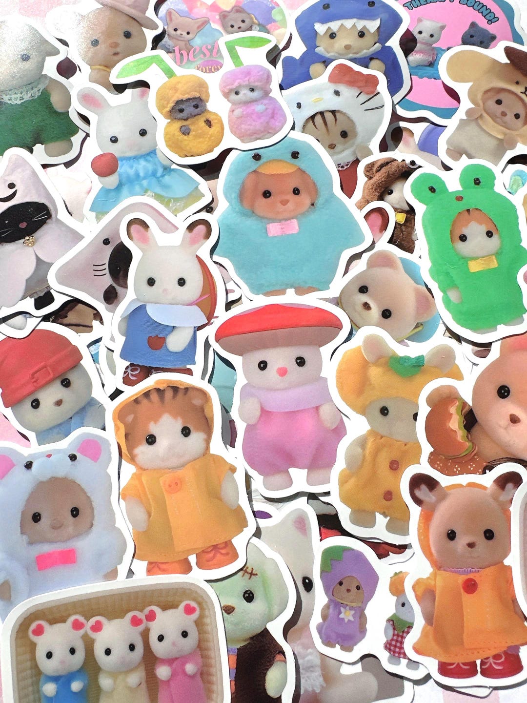 Calico Critter Stickers Mystery Pack of 10 - Etsy