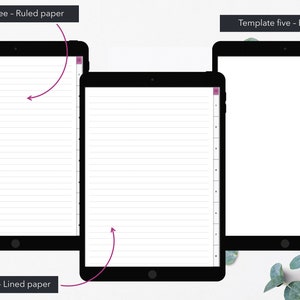 Digital Notebook | Hyperlinked With 8 Tabbed Sections | Organise ...