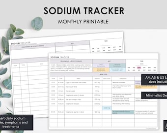 Sodium Intake Chart Printable Epidemiology And Health