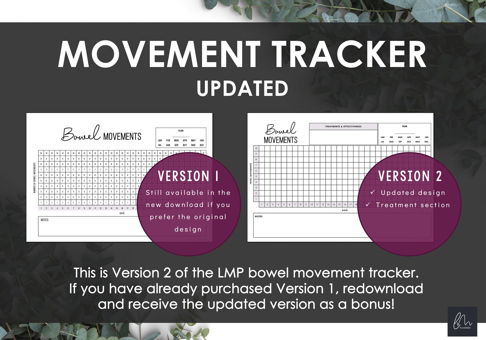 Monthly Bowel Movement Trackers Printable | Chronic Constipation ...