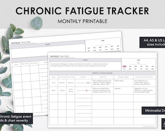 Fatigue Tracker | Etsy