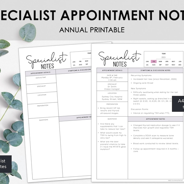 Printable and Fillable Monthly Fatigue Tracker Track Daily Chronic ...