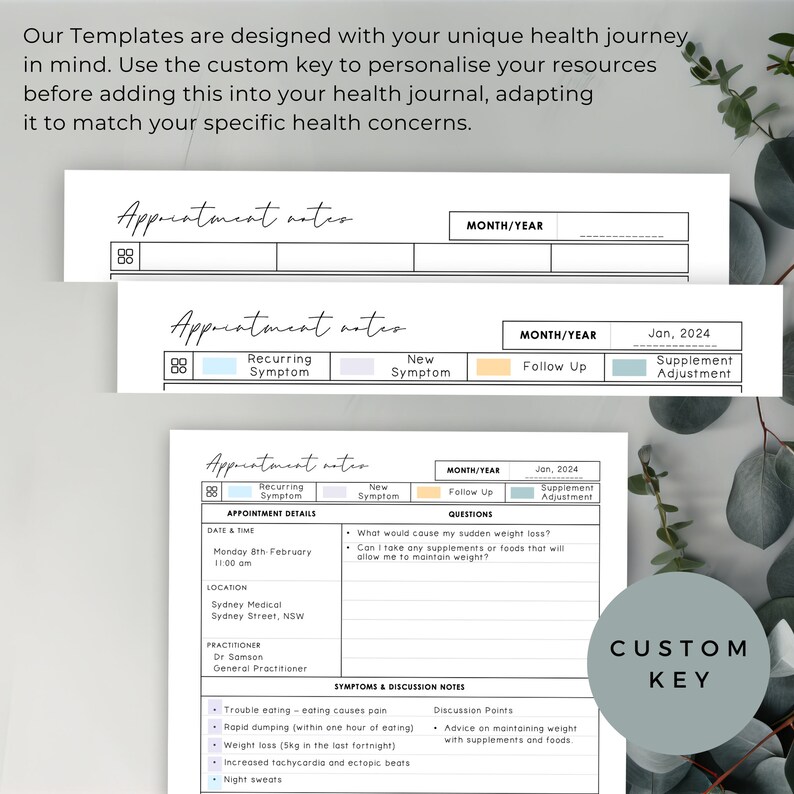 Medical Appointment Notes, Manage General Consultation Information ...
