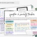 Printable and Fillable Monthly Symptom & Severity Tracker to Chart ...