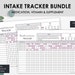 Intake Tracker Bundle Track Medications Vitamins & | Etsy