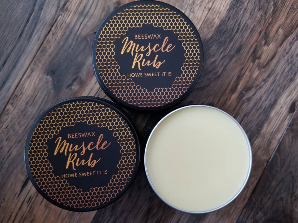 Beeswax Muscle Rub | Salve - Etsy