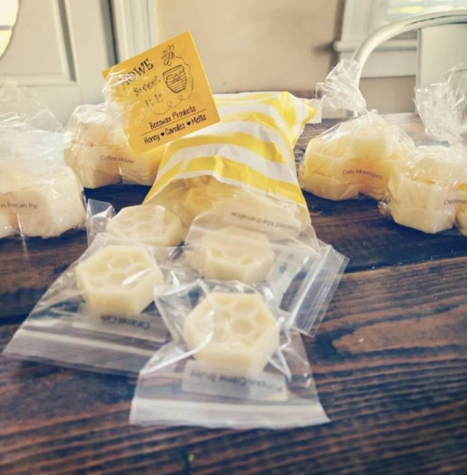 Sample of Beeswax Scents Beeswax Melts Samples - Etsy
