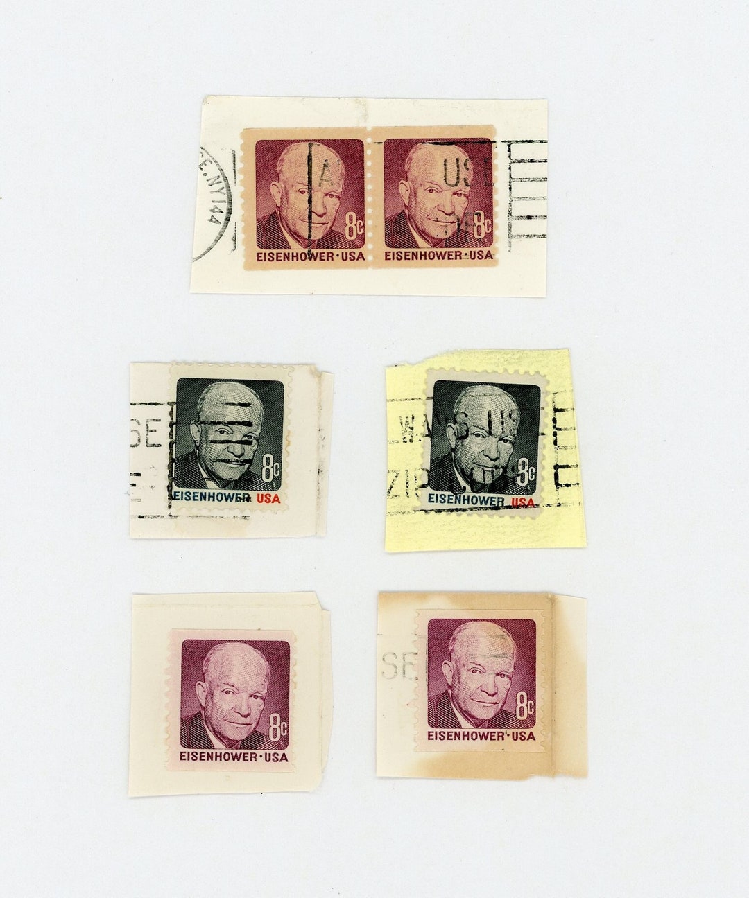 Eisenhower 8 Cent Stamps - Etsy