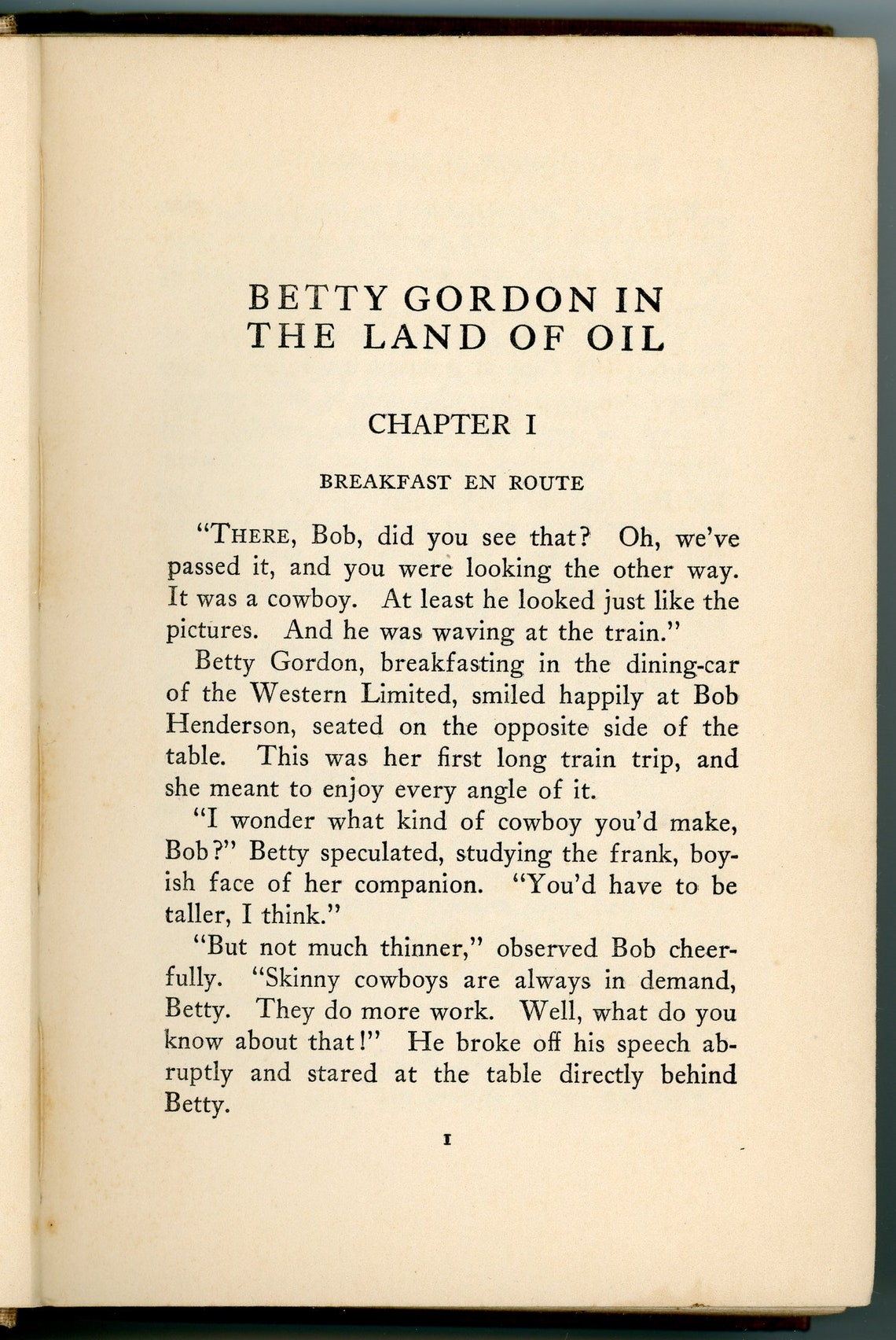 Betty Gordon in the Land of Oil - Etsy