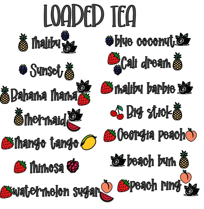 Loaded Tea - Etsy