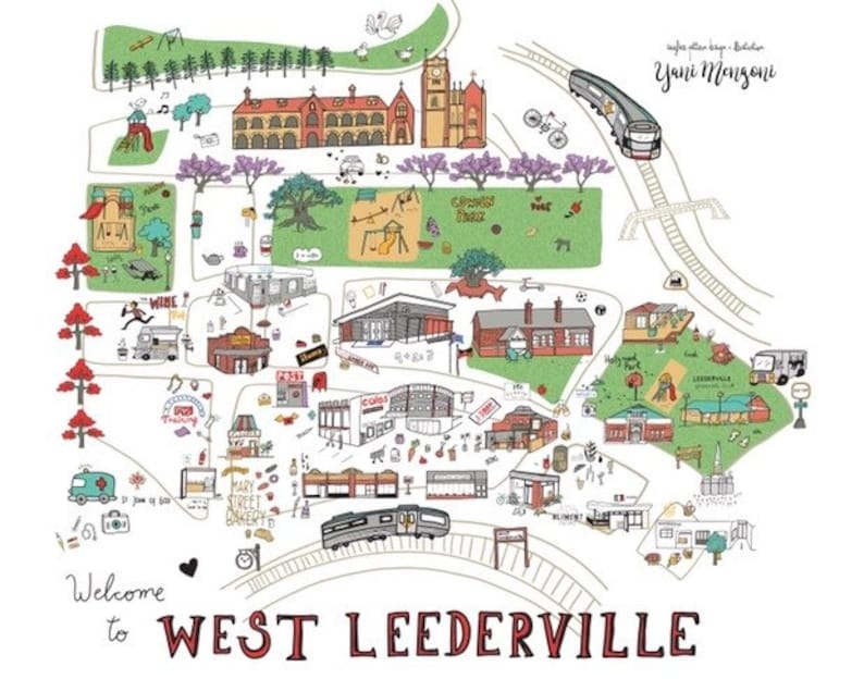 Custom City Map Illustrations. Skylines. Personalized Map of - Etsy